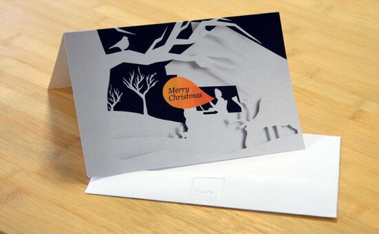 Gallery of Creative Christmas Card Design — Spoonfed Design
